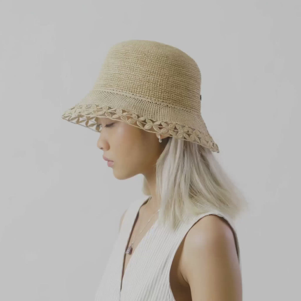 BOKETY Bucket Raffia Hat