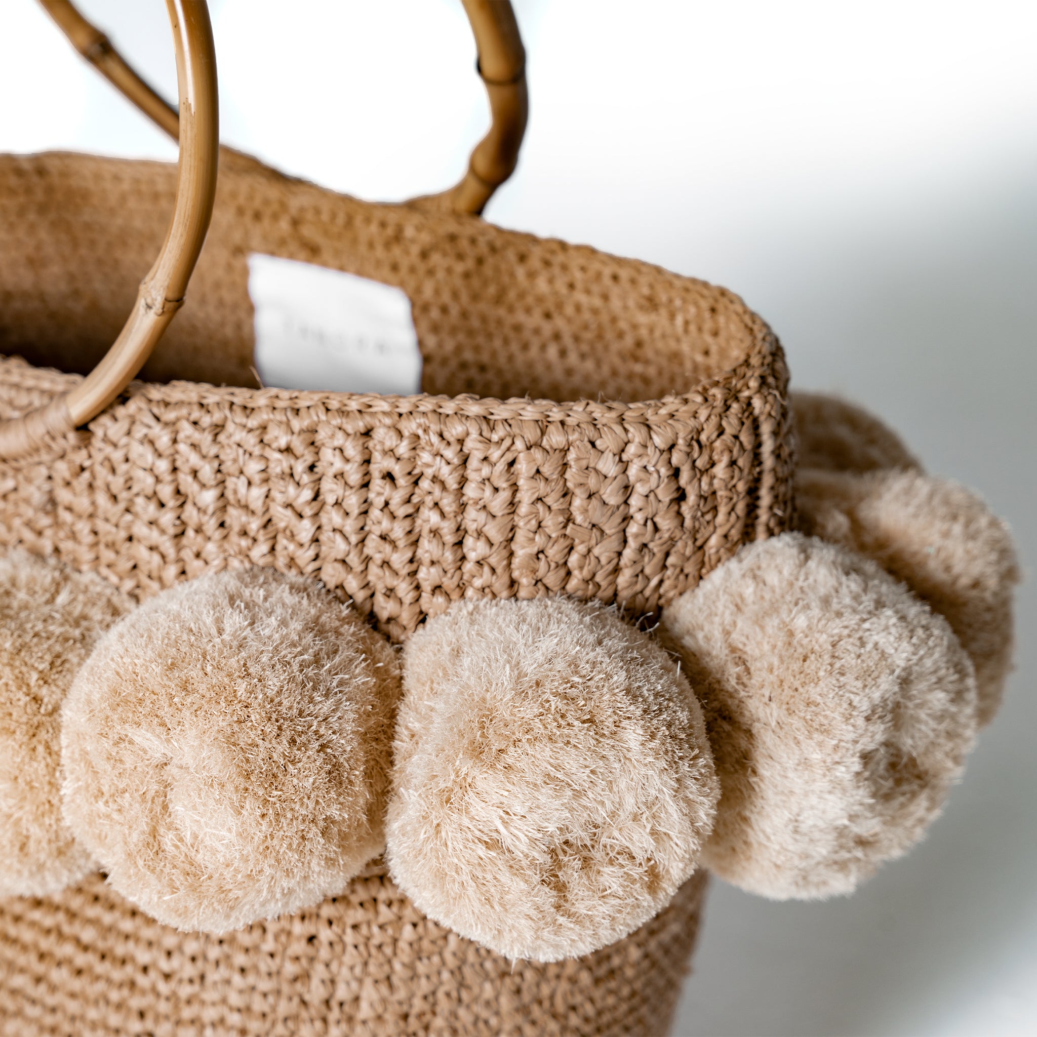 SEO Raffia Bucket Bag