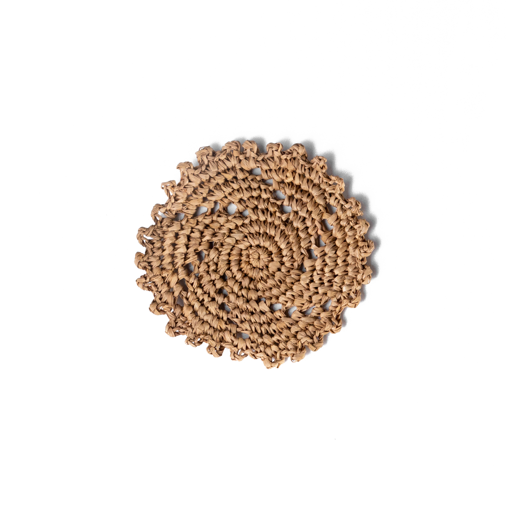 AKORA Raffia Coasters